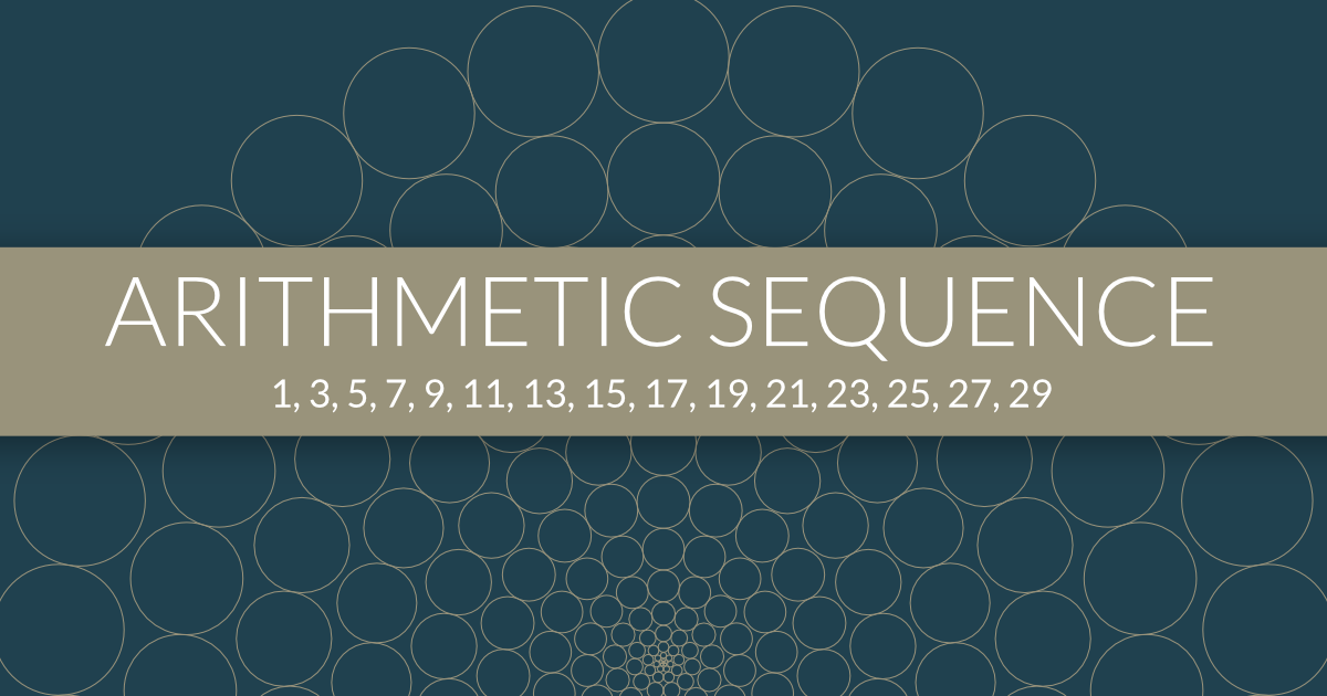 Arithmetic sequence | Concentrics